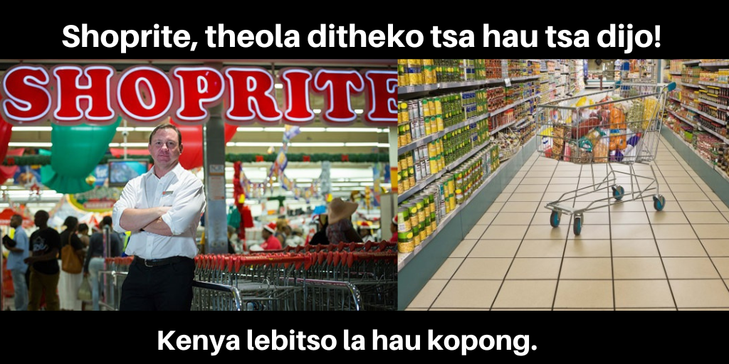 Shoprite, theola ditheko tsa dijo! | Awethu.mobi